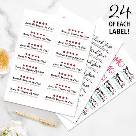 Design by Me | Office | New Rating Stickers Variety Pack 72 Ct | Poshmark